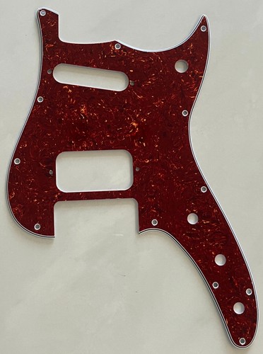 Custom ForFender Duo-Sonic Offset HS Style Guitar Pickguard 4-Ply Red ...