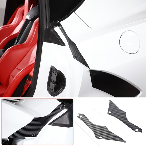 Black Interior Rear Door Frame Sticker For Corvette C8 2020-2023 | eBay ...