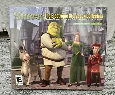 Shrek Electronic Storybook Collection PC CD-Rom New 🦭 Sealed | eBay