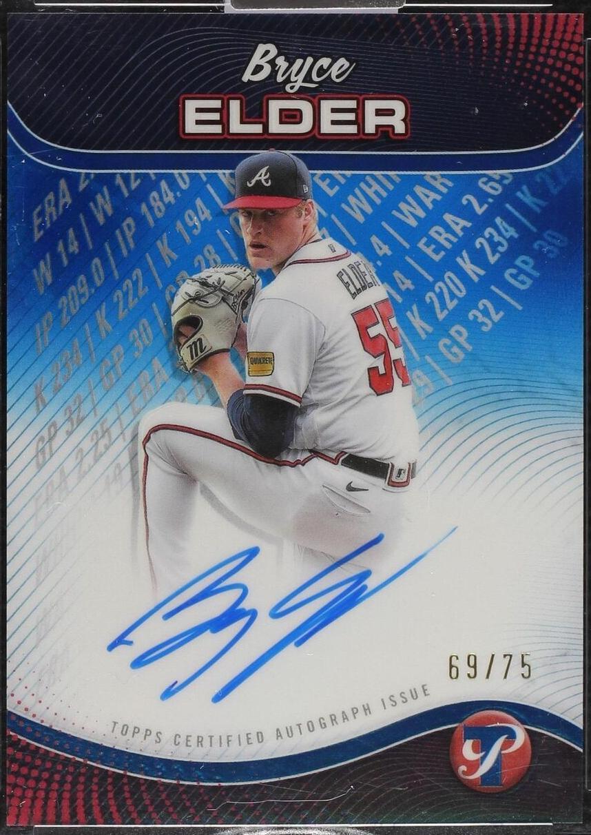 2024 Topps Pristine - Pristine Production Autographs Bryce Elder #PPA ...