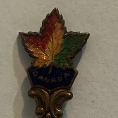 Capilano Canyon BC Canada Maple Leaf collectable Souvenir Spoon PA | eBay