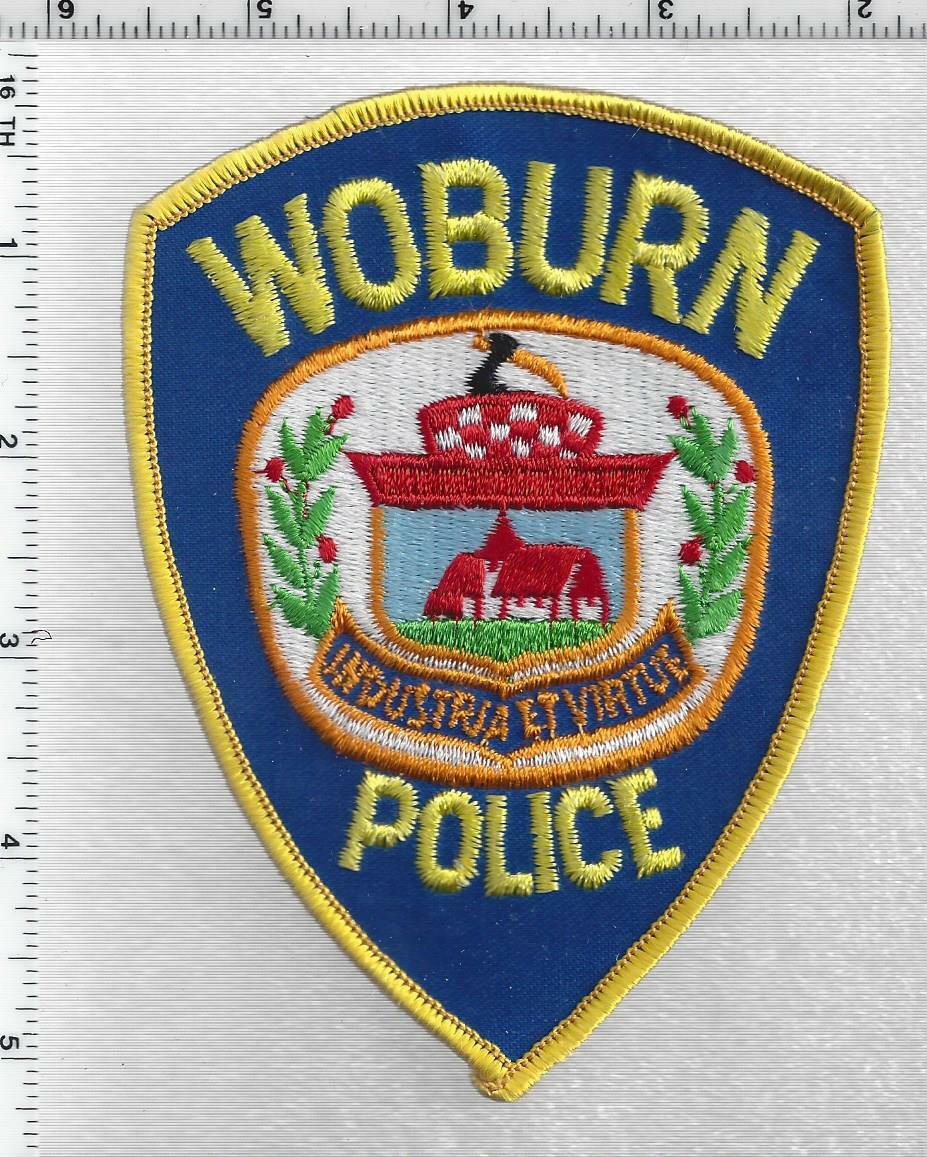 Woburn Police (Massachusetts) 1st Issue Shoulder Patch | eBay