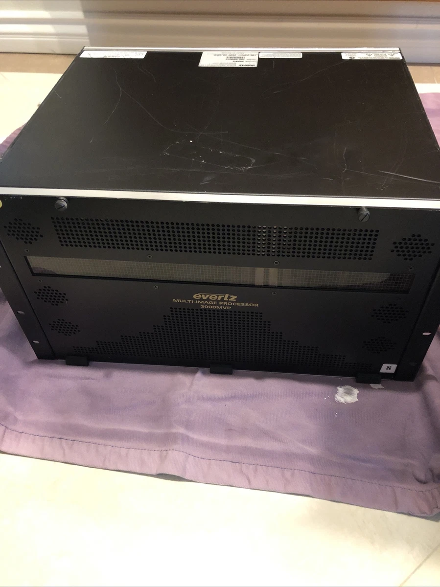 Evertz MULTIVIEWER 3000MVP 3000FR 64 Inputs HD/SD Dual PSU, 43% OFF