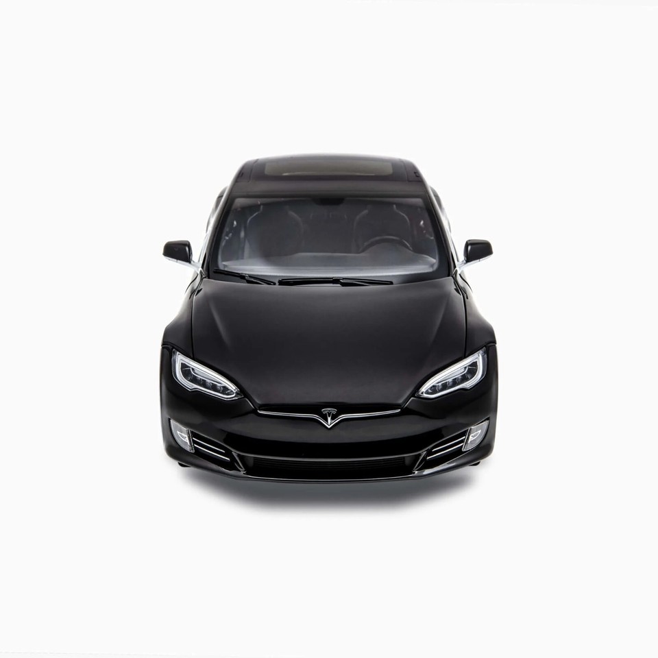 TESLA 1:18 Scale Model S Diecast Model Car 5 Colors Official Goods | eBay