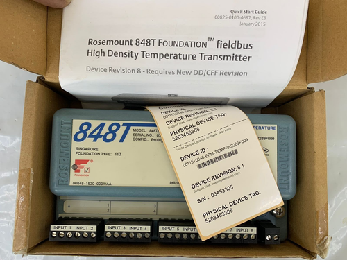 Rosemount 848T High Density Temperature Transmitter for sale online | eBay