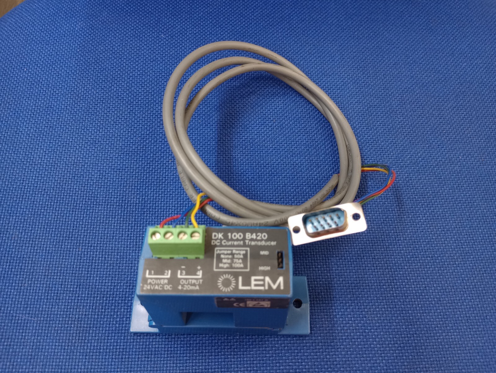 current transducer model LEM DK 100 B420 4-20Ma 50,75,100 AMP | eBay
