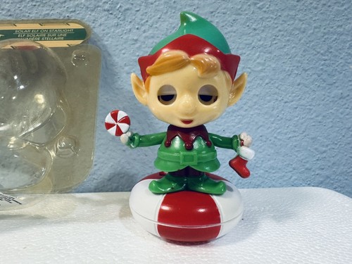 Solar Powered Dancing Elf On Starlight Christmas 4" Tall | eBay