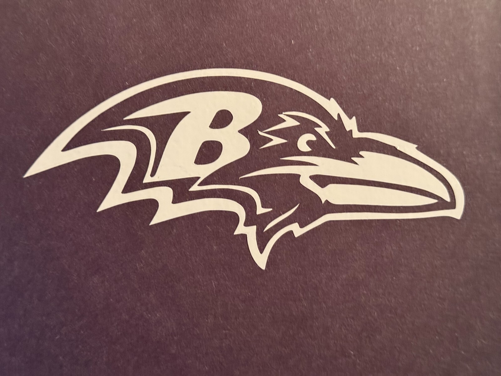 NFL BALTIMORE RAVENS FOOTBALL VINYL DECAL STICKER | eBay