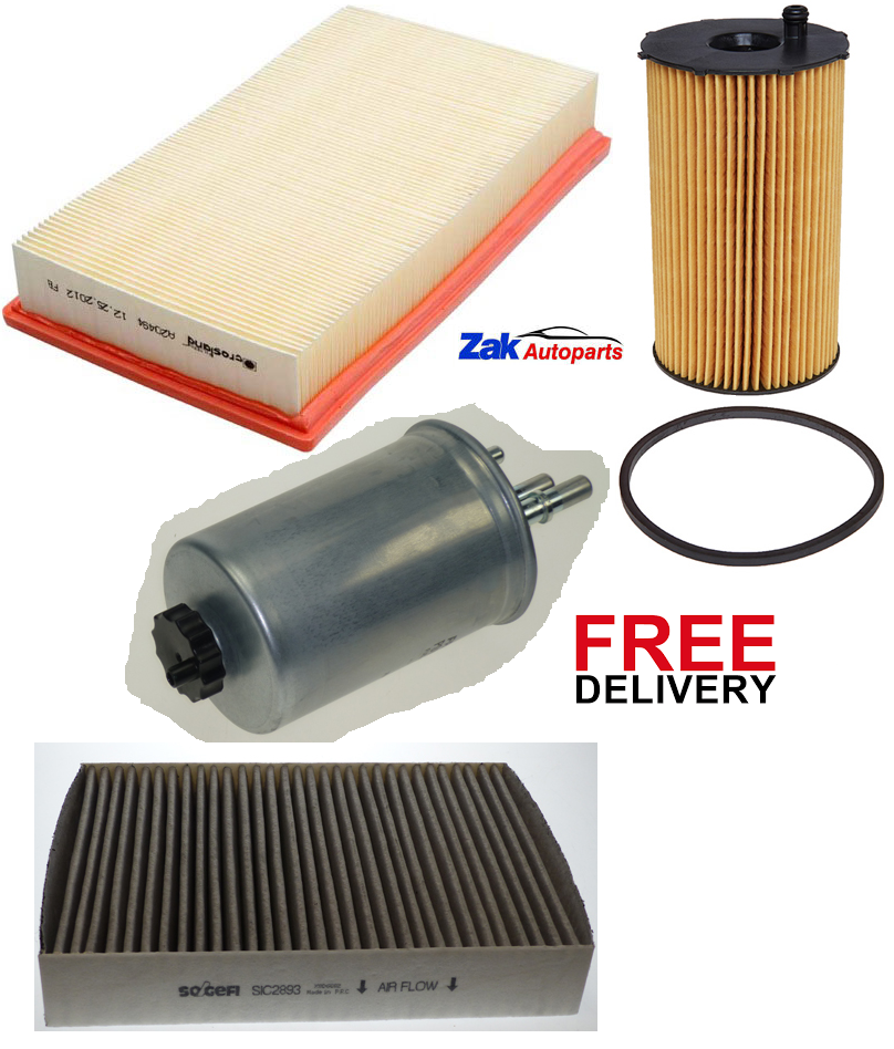 FOR JAGUAR S-TYPE 2.7 TURBO OIL AIR FUEL & CABIN POLLEN FILTER SERVICE ...
