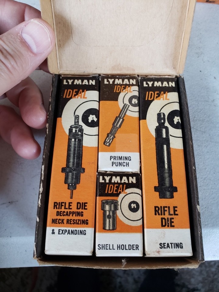 Lyman Tru-Line Jr/310 Tong To 2 Die Set For 8mm - 8X57 Mauser | eBay