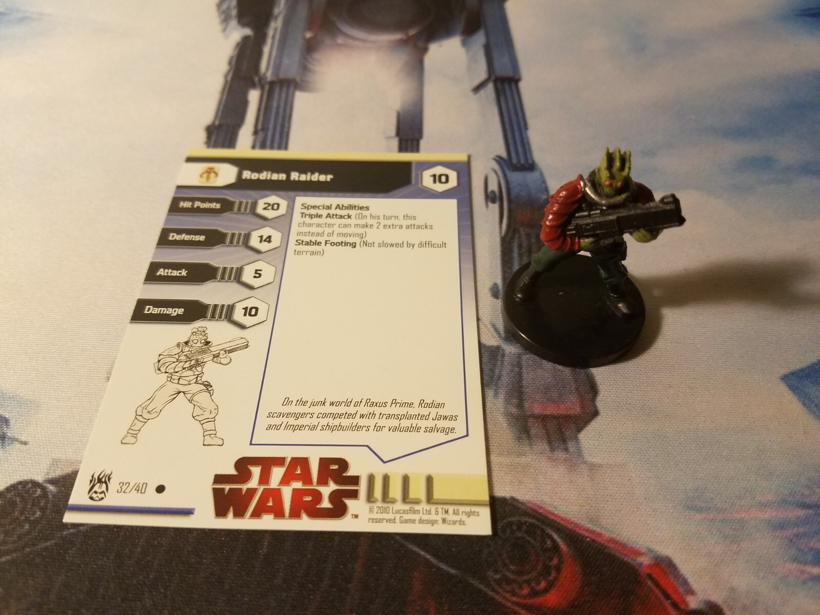 Star Wars Miniatures Dark Times 32 Rodian Raider | eBay