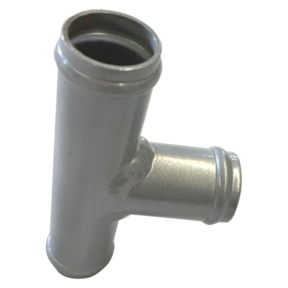 Universal 1" Aluminum Coolant T Pipe Fitting Radiator Fitting Hose ...