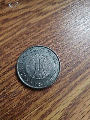 North Carolina State Wolfpack Champs 1 Troy Oz .999 Fine Silver Coin | eBay