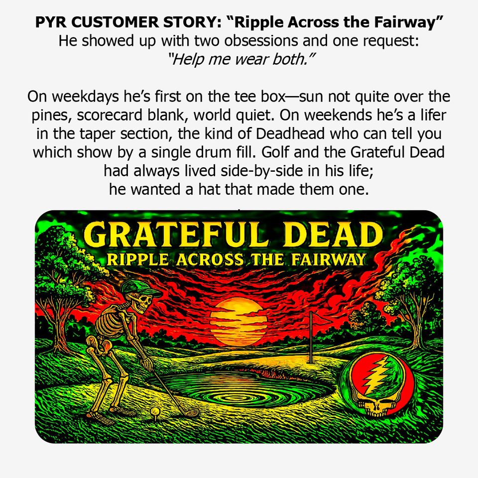 GRATEFUL DEAD Ripple RMP - PYR Custom Metal Art - Display It Yourself ...