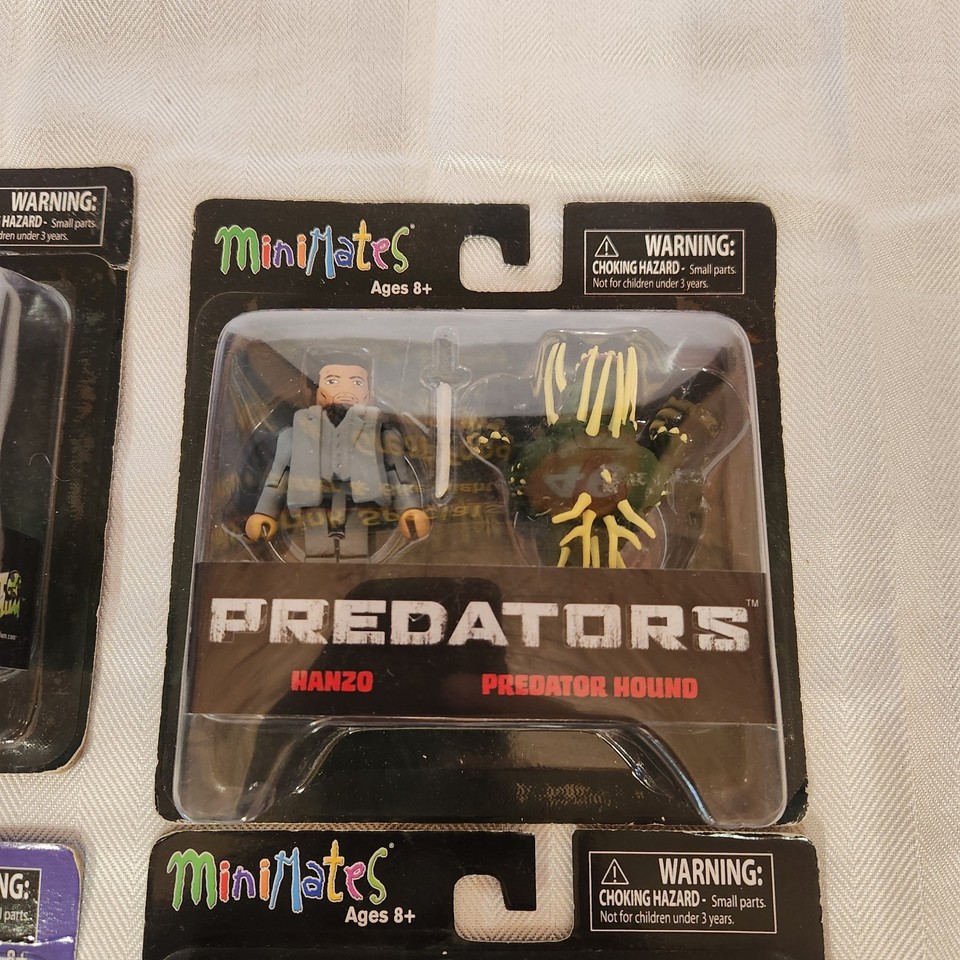 Minimates Predator Mixed Lot of 4 Alien Predator 2 Hack Slash Revival ...