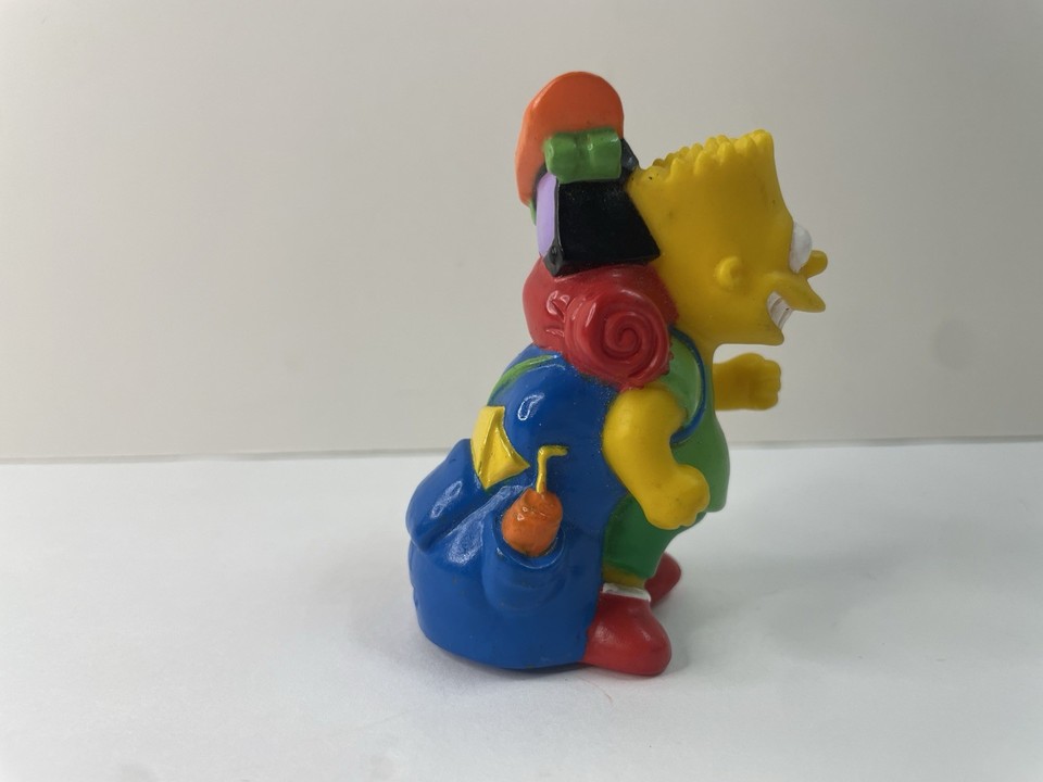 The Simpsons Russ Cargill & Bart Simson Burger King Kids Meal Toy. | eBay