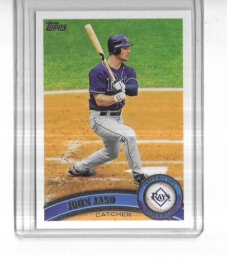 2011 Topps #541 John Jaso Tampa Bay Rays | eBay