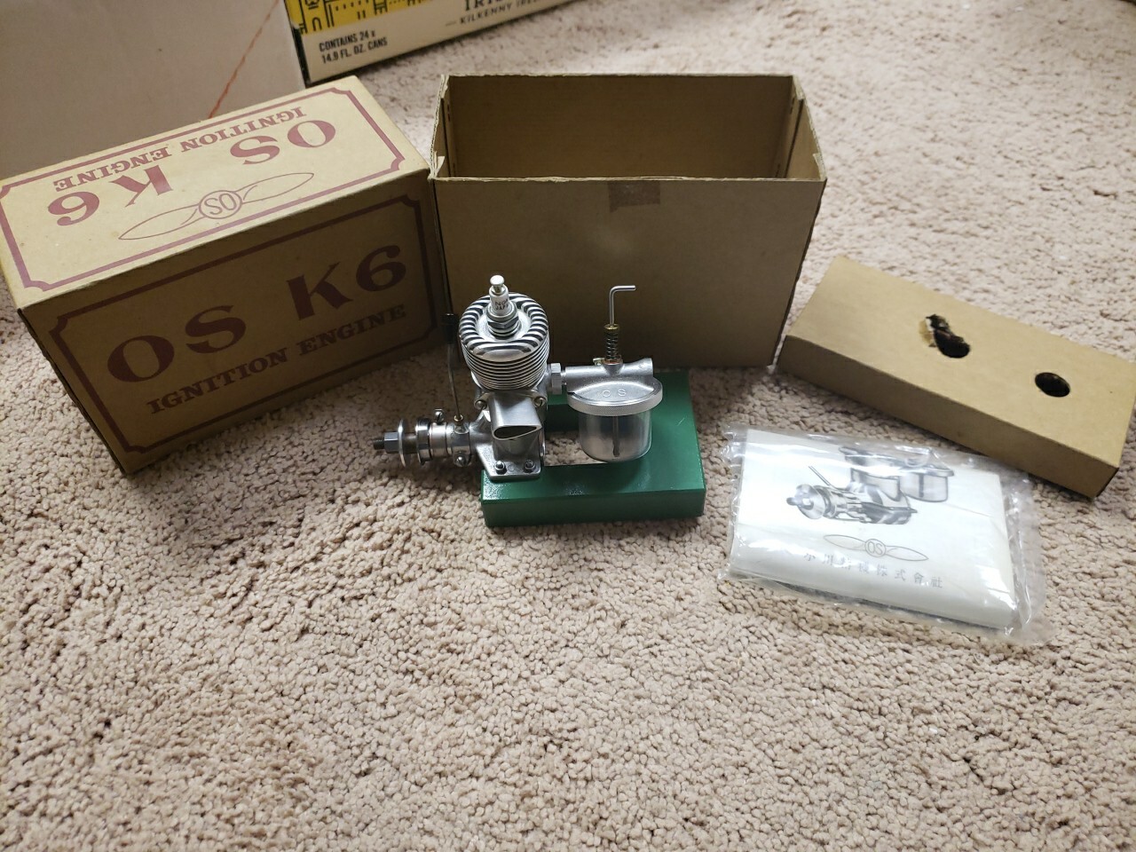 OS Engine - OS K6 Ignition Engine Vintage - NIB - Fl24 | eBay