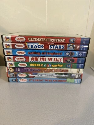 Thomas & Friends DVD Lot Of 8 HIT Entertainment Lionsgate