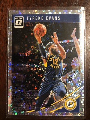 2018-19 Optic Fast Break Holo / Prizm - Tyreke Evans - Indiana Pacers ...