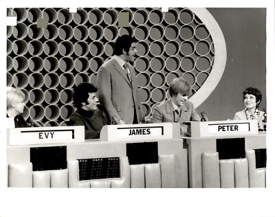 BR51 Rare Original Photo DICK GAUTIER JAMES DARREN ANNA HASKELL TV Game ...