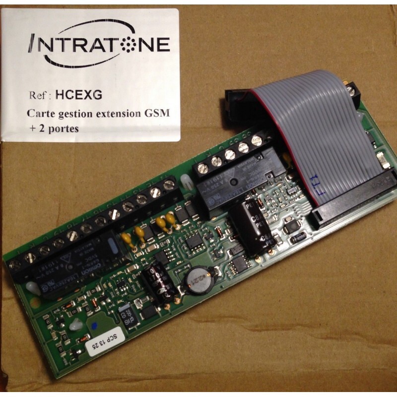 Intratone HCEXG - GSM EXTENSION CARD + 2 doors for Vigik HCEN12G ...