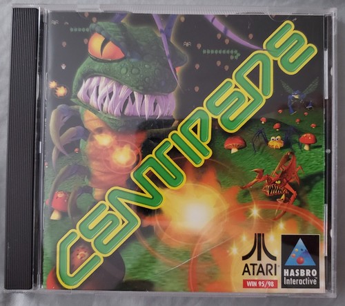 ATARI ~ *** CENTIPEDE *** ~ CD ROM ~ PC GAME ~ HASBRO INTERACTIVE WIN ...