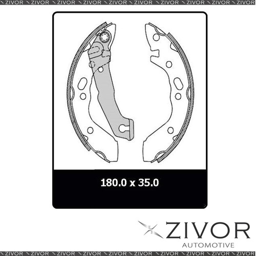 New PROTEX Brake Shoes-Rear For LAND ROVER FREELANDER 2 . 4D SUV 4WD ...