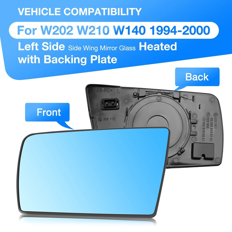Linke Seite Seite FlüGel AußEn Glas Beheizt mit TräGer Platte für M1317 ...