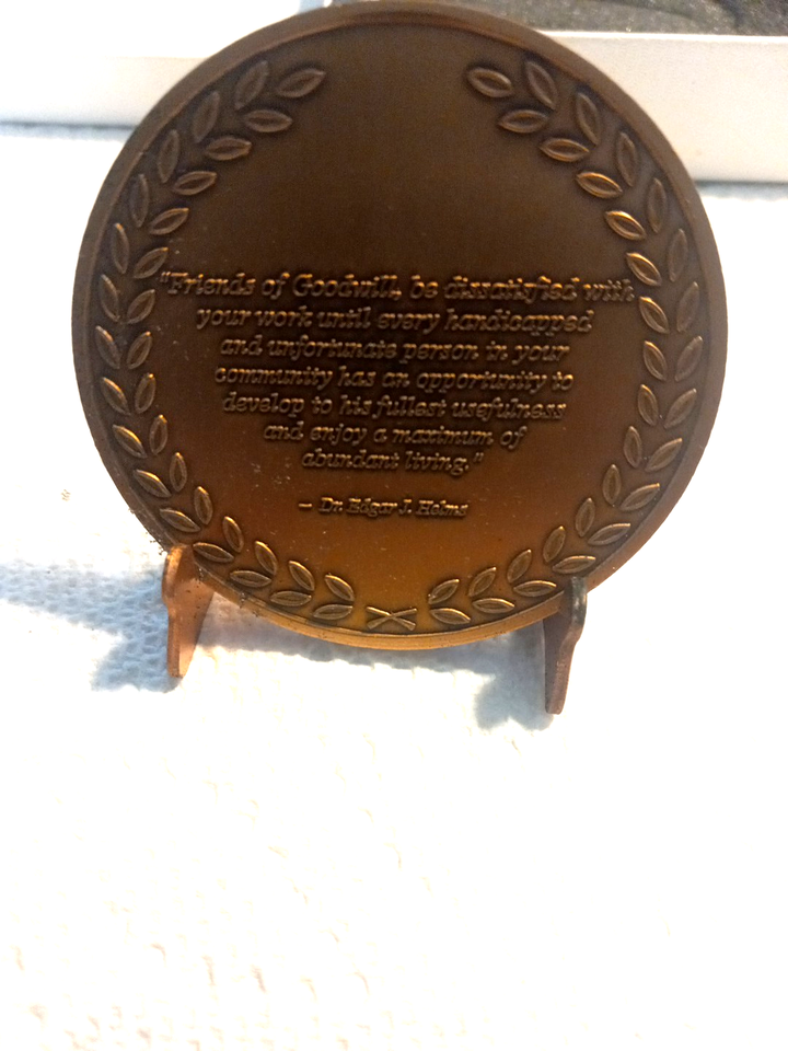 Dr.Edgar J.Helms Medal Goodwill founder | eBay