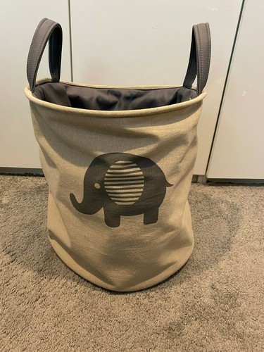 TM Taylor Madison Designs Kid's Elephant Storage Container Laundry ...