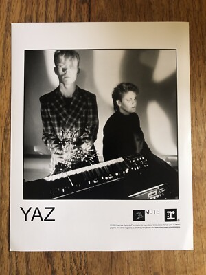 YAZ Music Group Vintage 8x10 Rare Press Photo | eBay