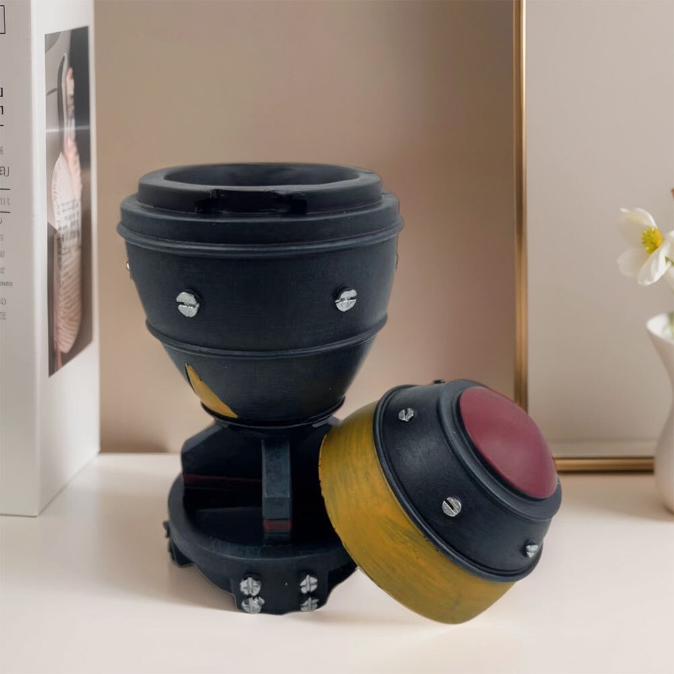 Resin Nuclear Bomb Desktop Decorations 3D Openable Rocket Sculpture ...