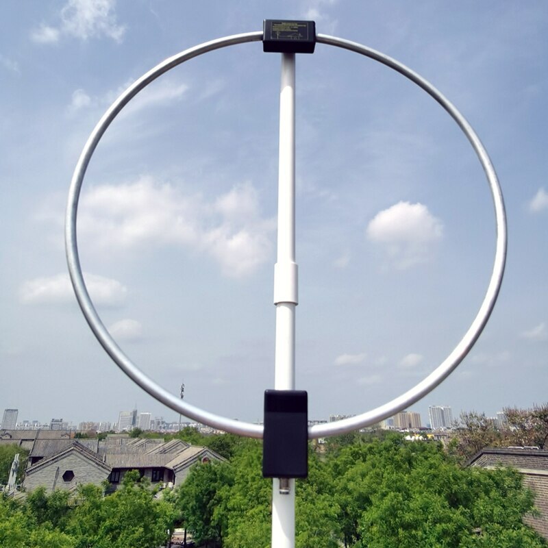 GA508 Loop Antenna SDR Short Medium Wave HF Radio VOA Antenna SW 10Khz ...