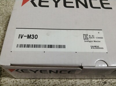 Keyence IV-M30 3.5" Intelligent Monitor LCD Screen Display IVM30 New | eBay