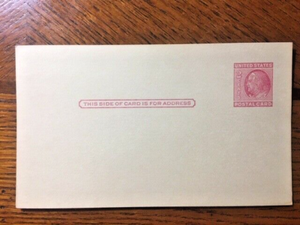 US Postal Card 2 Cents 1951; Scott # UX38; Ben Franklin - red | eBay