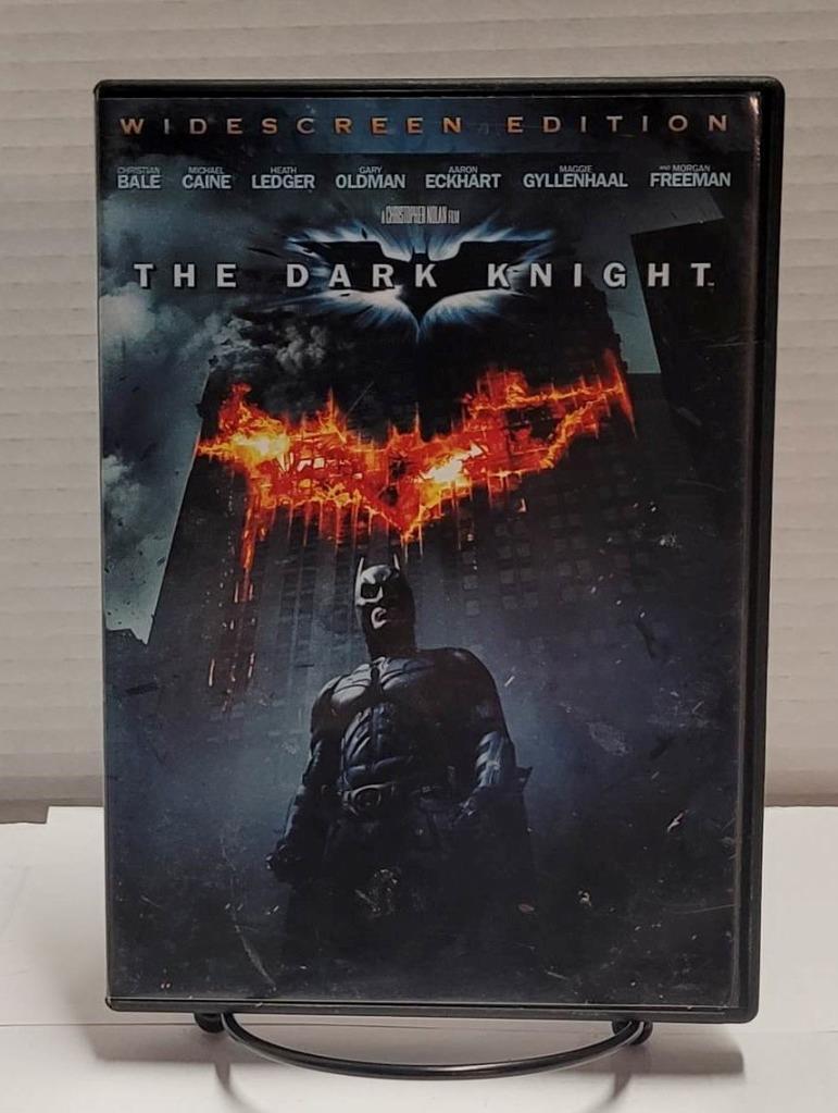 The Dark Knight (DVD, 2008) Christian Bale Heath Ledger | eBay