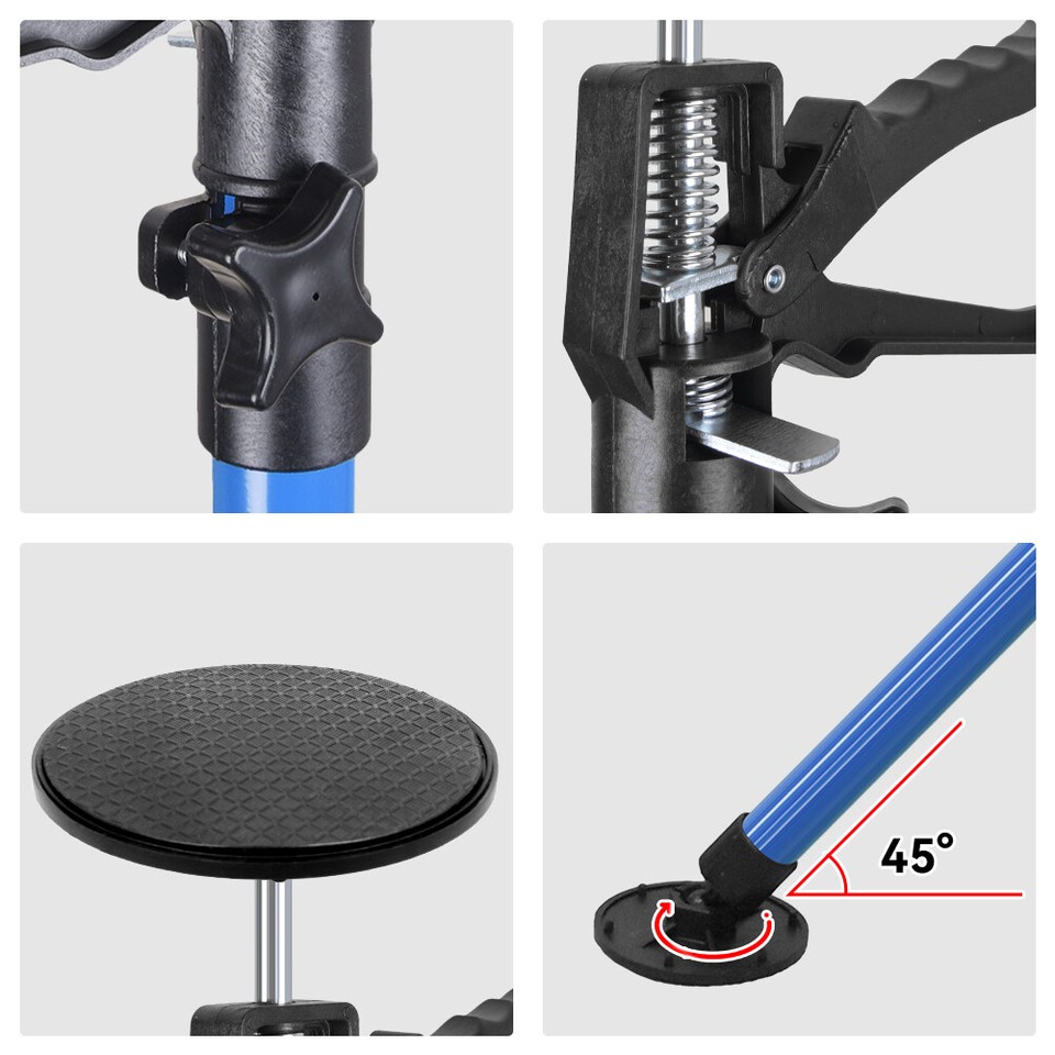 2X ADJUSTABLE DRYWALL PLASTERBOARD BUILDER CEILING EASY SUPPORT PROPS ...