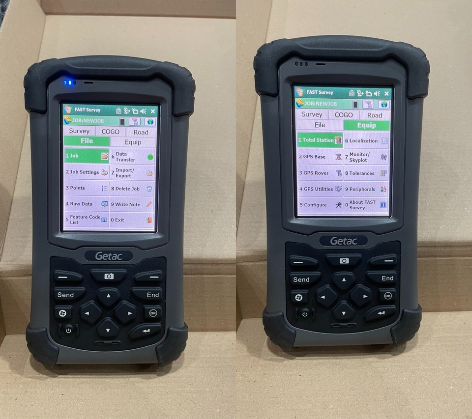 GETAC PS236 , SURVCE 2 .5 Fieldgenius 11, GPS RTK Surveypro 6.2 SURVEY ...