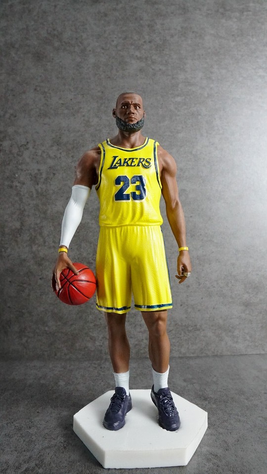 1/6 Scale LeBron "James Leron" Basketball Action Figure – 27cm PVC ...