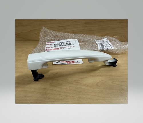04-09 SIENNA SIDE SLIDING DOOR HANDLE 69213-08010-A0 WHITE 056 GENUINE ...