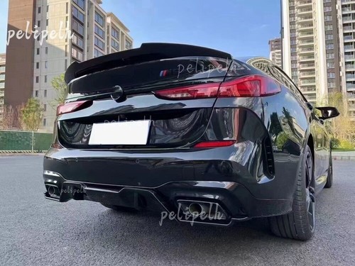 Real Carbon Fiber Car Rear Bumper Diffuser Lip for BMW 2 Series F44 ...