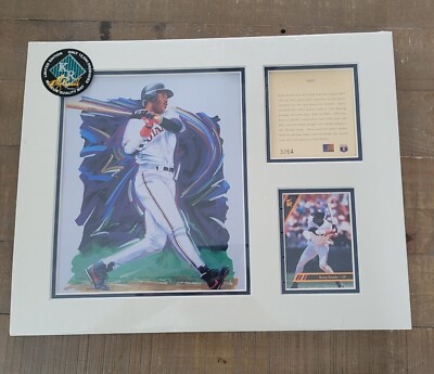 1994 Kelly Russell Studios Limited Edition Barry Bonds MVP Matted ...