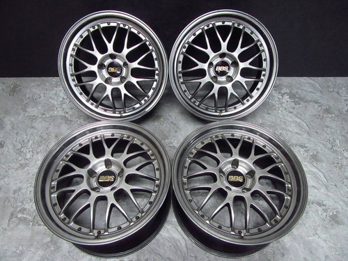 JDM Wheels BBS 18x8/9 5x114.3 35 SRV Stern Z32 Z31 Set4 SI | eBay