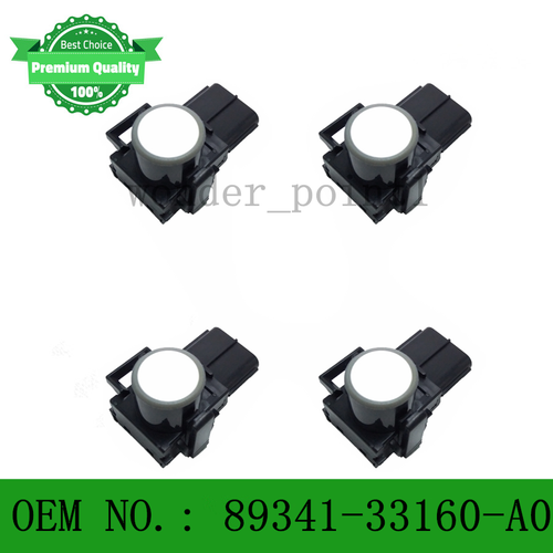 4PCS PDC Parking Sensor For LEXUS GX460 TOYOTA Sequaia 89341-33160-A0 ...