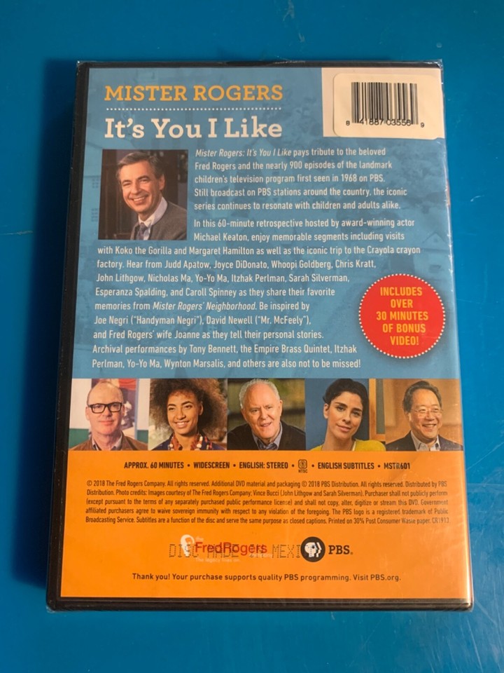 Mister Rogers “It’s You I Like” (DVD) PBS…..………….BRAND NEW & SEALED! | eBay