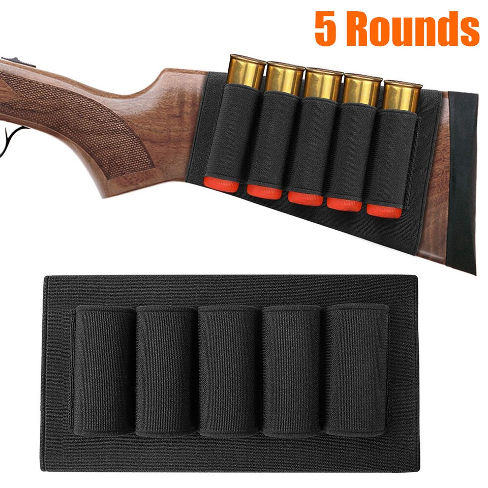 5/8/9/14 Rounds Shotgun Buttstock Ammo Pouch Shell Holder Storage ...