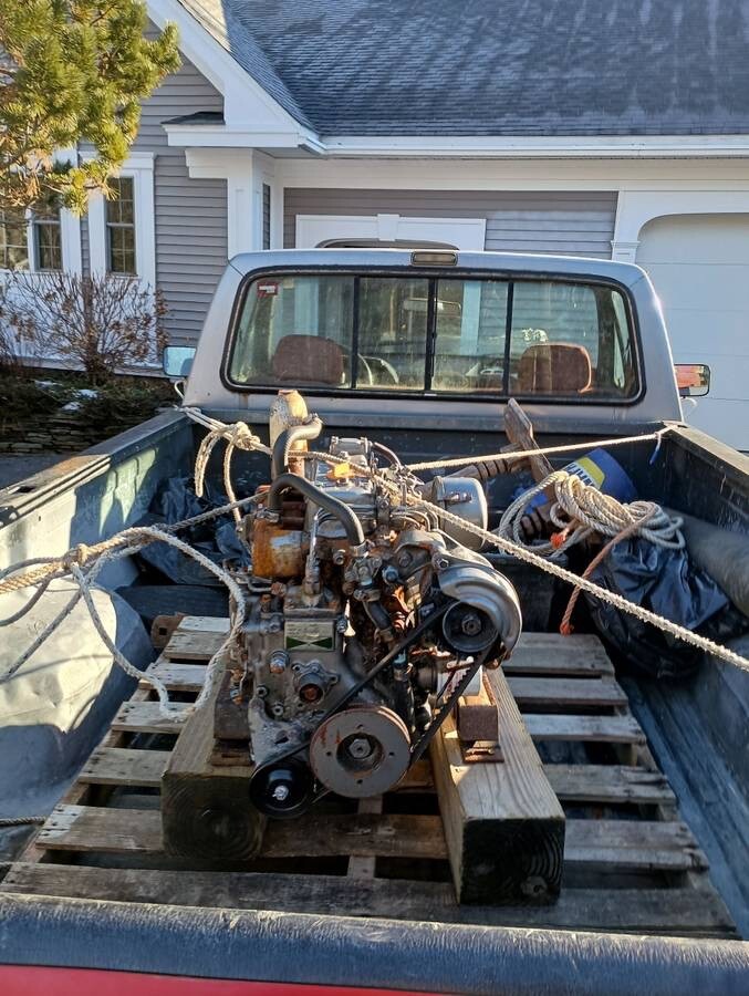 Yanmar 3GMD, 20 HP Marine Diesel Engine with Transmission - | eBay