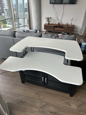 VARIDESK Pro Plus 49900 36 inch Adjustable Standing Desk - Black ...