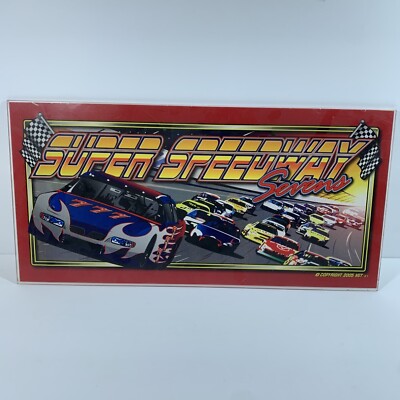 Super Speedway Seven Stock Nascar Racing decorative plaque picture 2005 ...